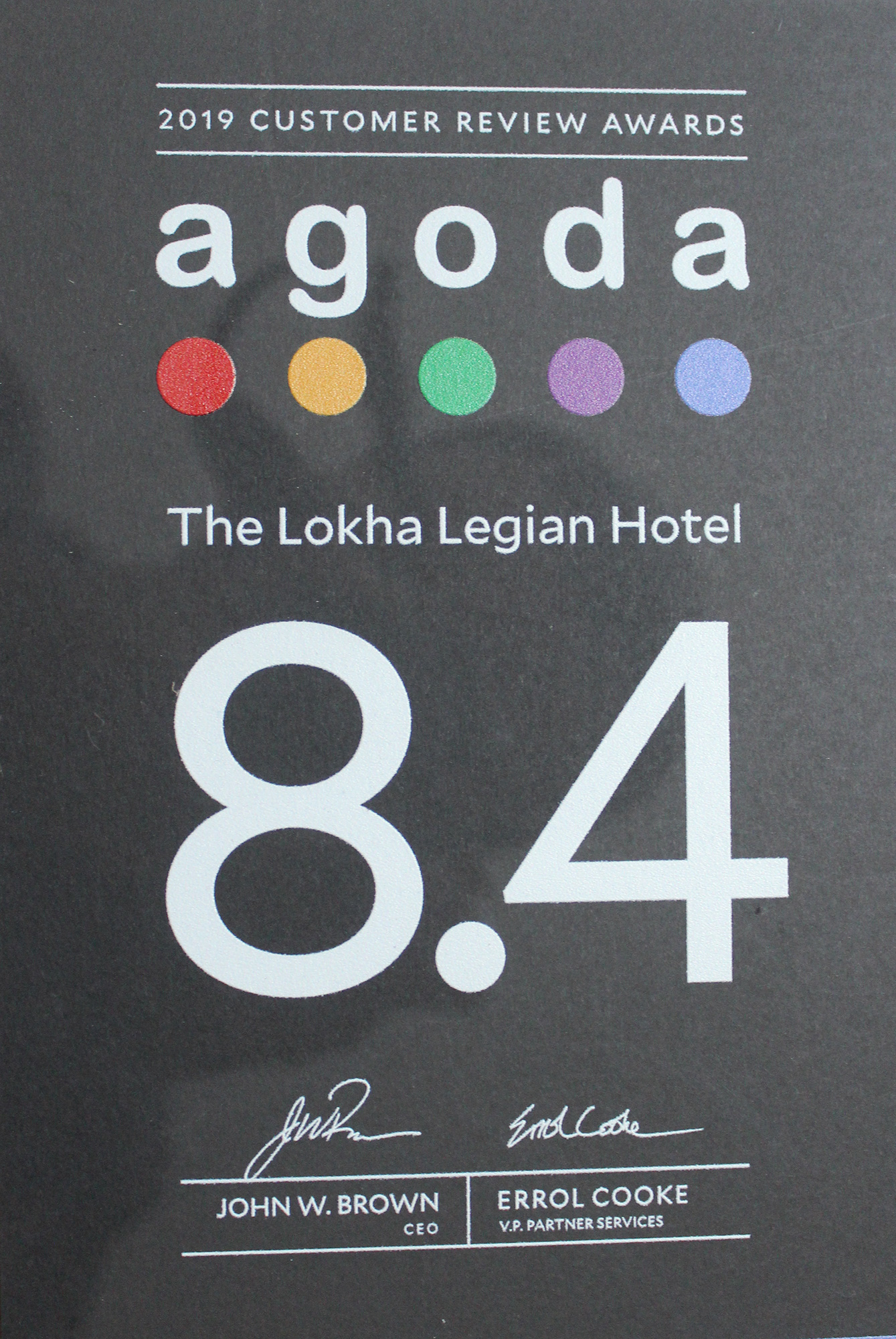 2019 Customer Review Awards – The Lokha Legian Resort and Spa